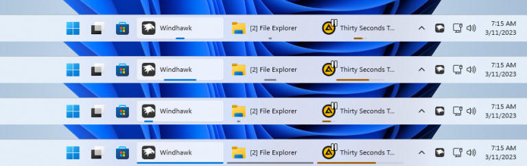 Windhawk mod update: Taskbar Labels for Windows 11 - Ramen Software